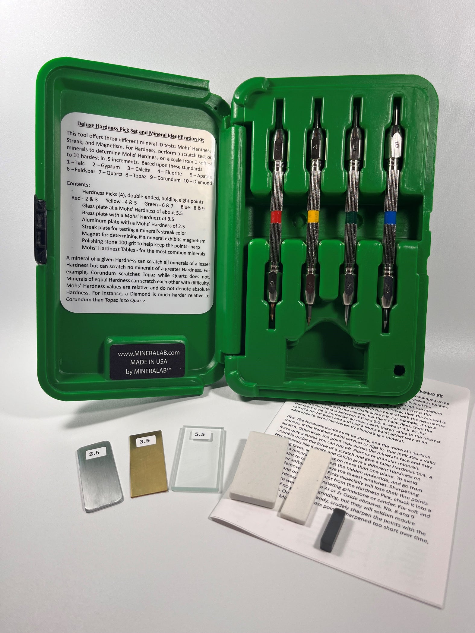 DELUXE HARDNESS PICKS SET — Le Naturaliste